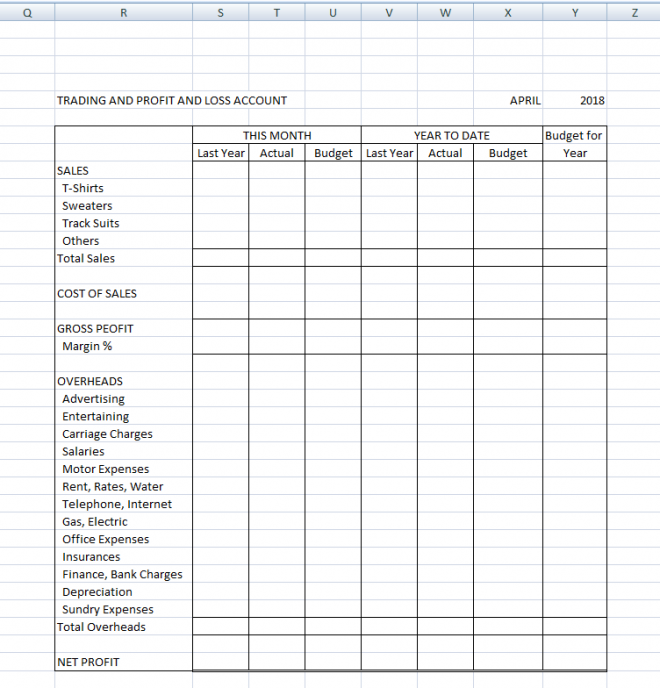 Make Reports With Excel